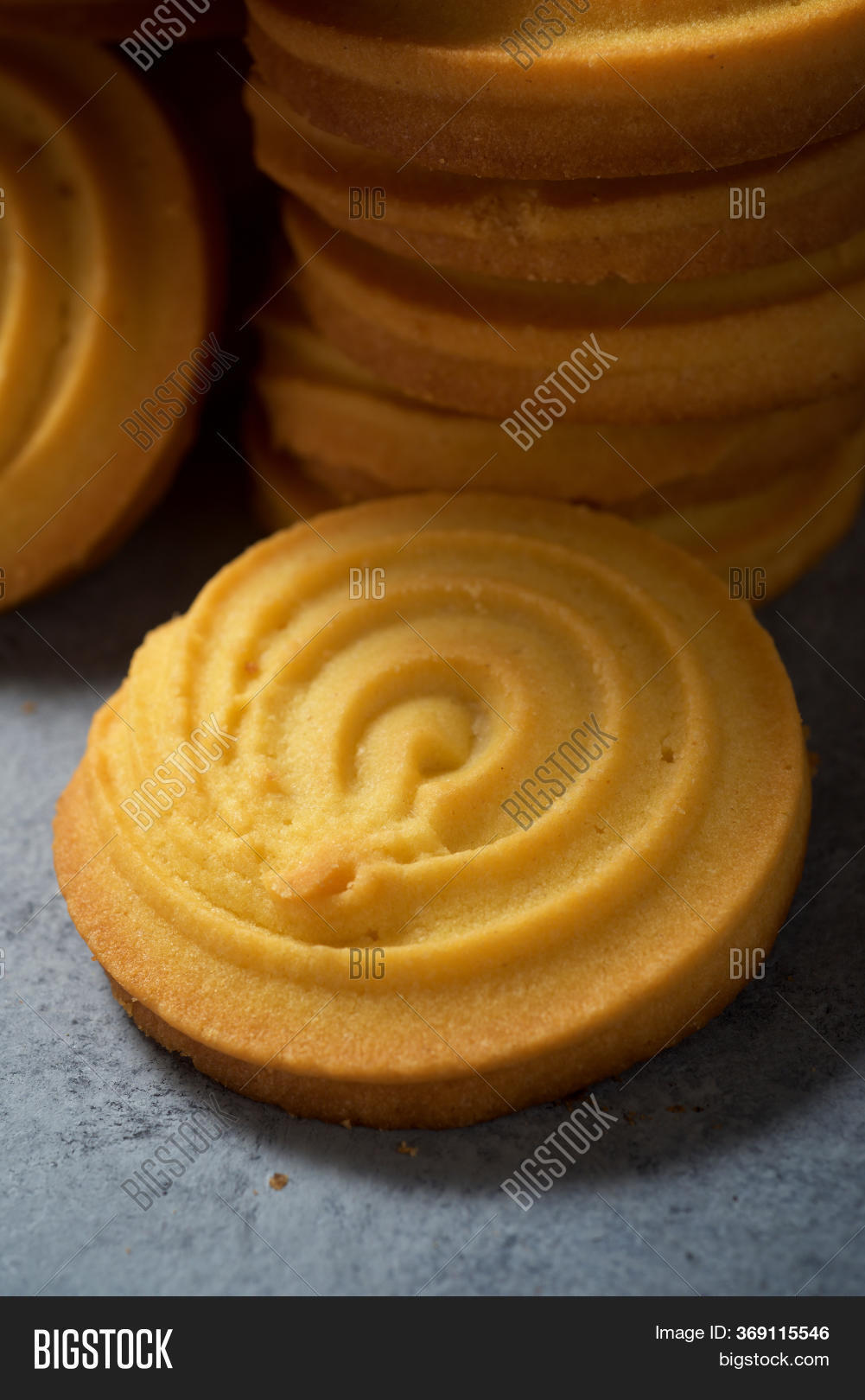 Butter Cookies On Image & Photo (Free Trial) | Bigstock