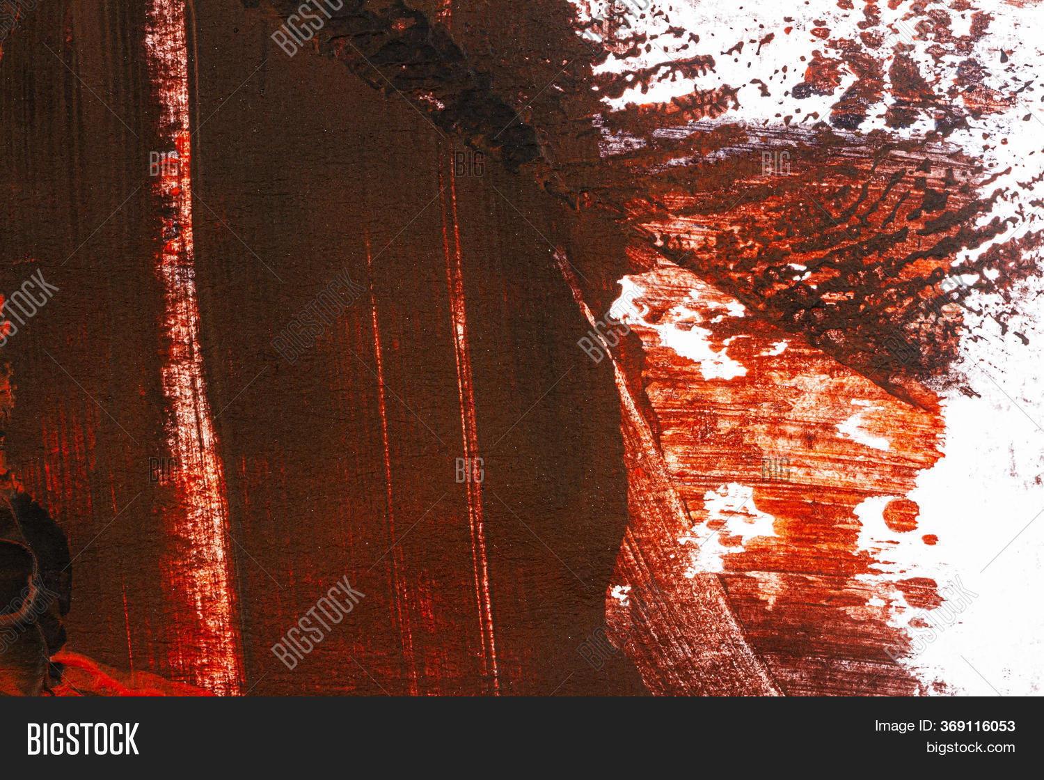 Brown Red Hand Painted Image & Photo (Free Trial) | Bigstock