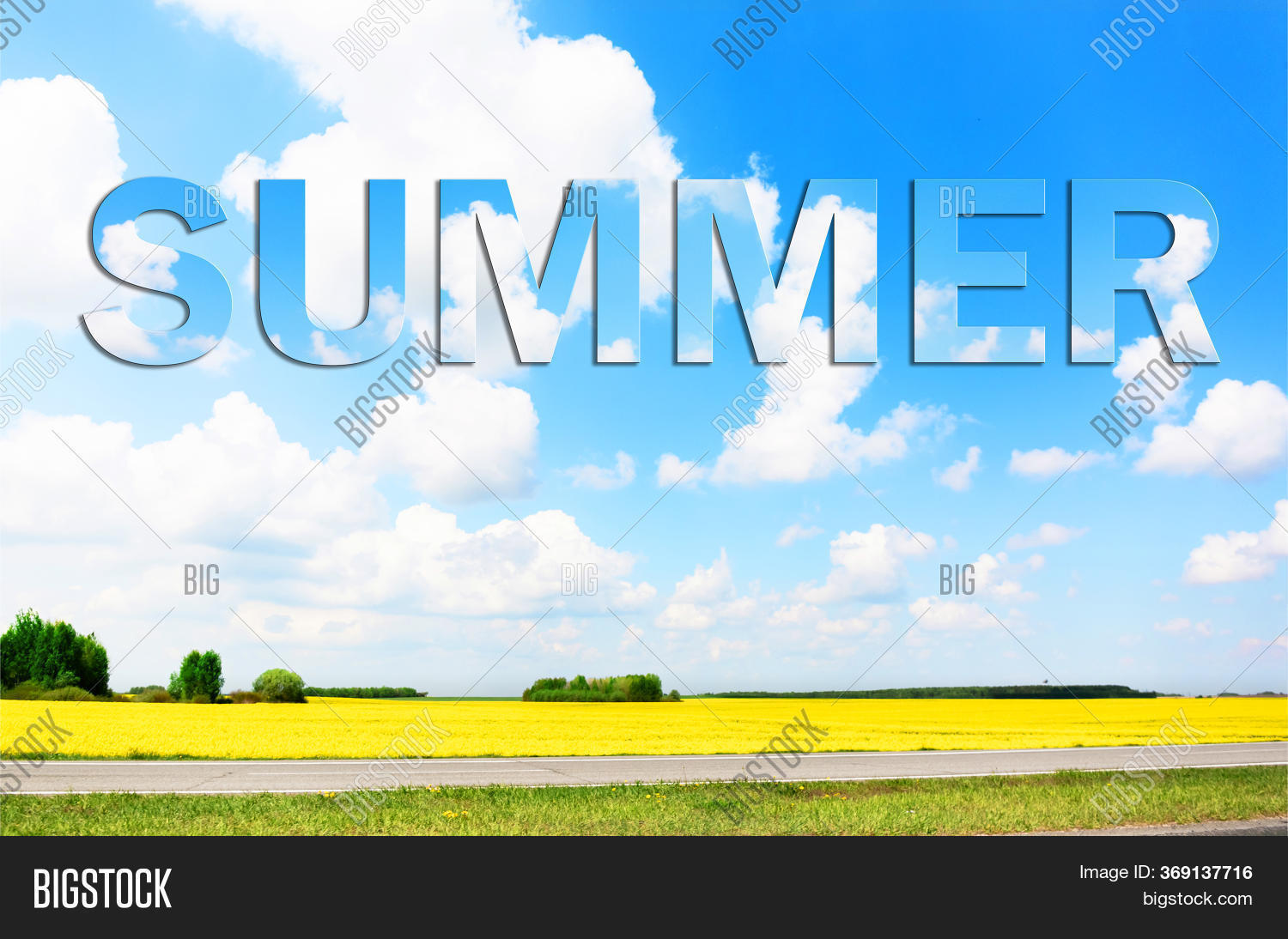 Word Summer On Image & Photo (Free Trial) | Bigstock
