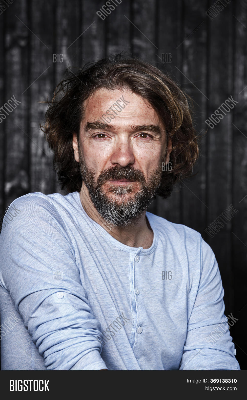 Bearded Man Has Image & Photo (Free Trial) | Bigstock