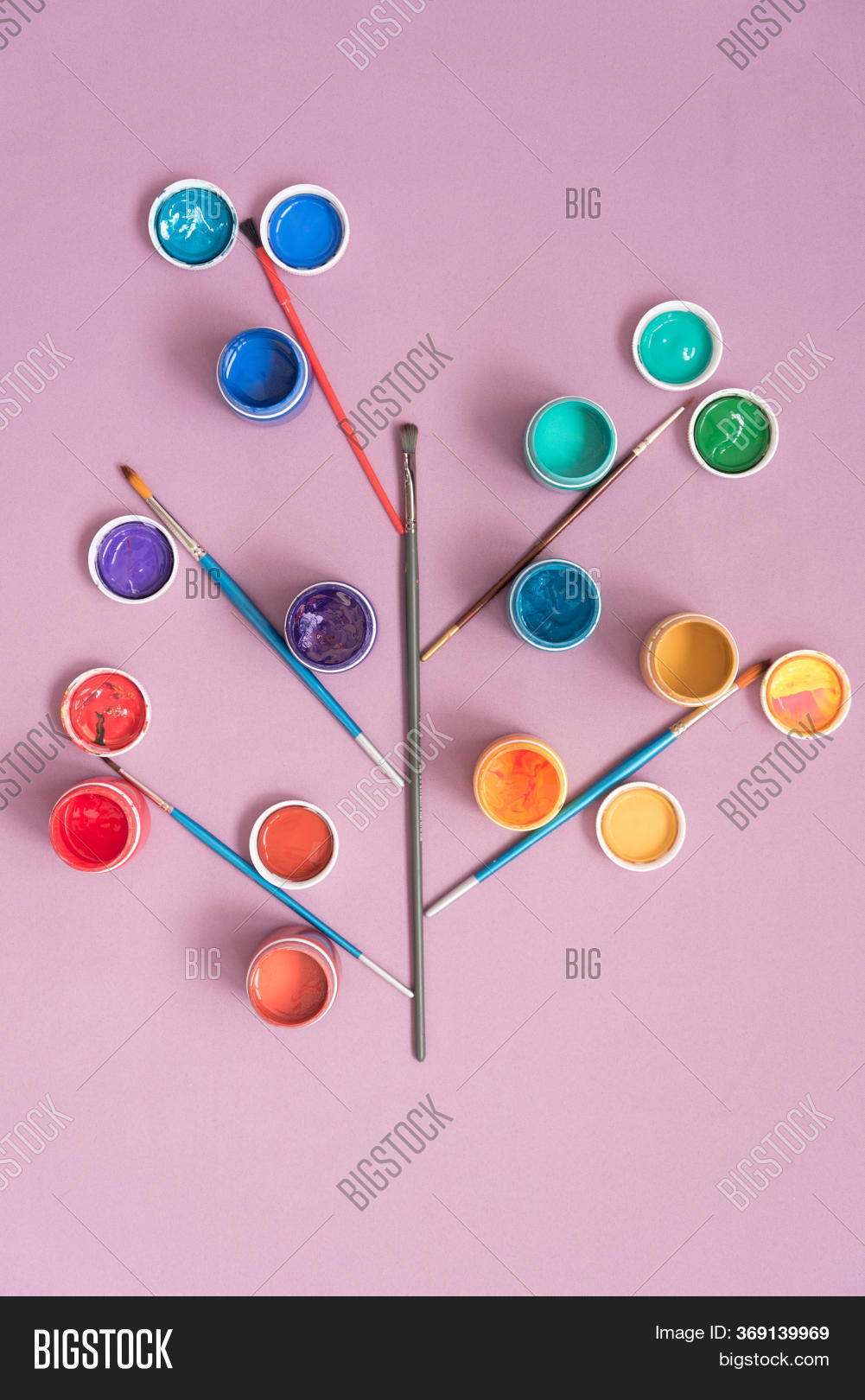 Tree Made Brushes Image & Photo (Free Trial) | Bigstock