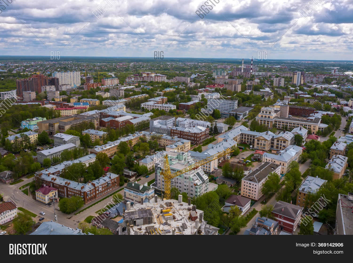 Ivanovo City Aerial Image & Photo (Free Trial) | Bigstock