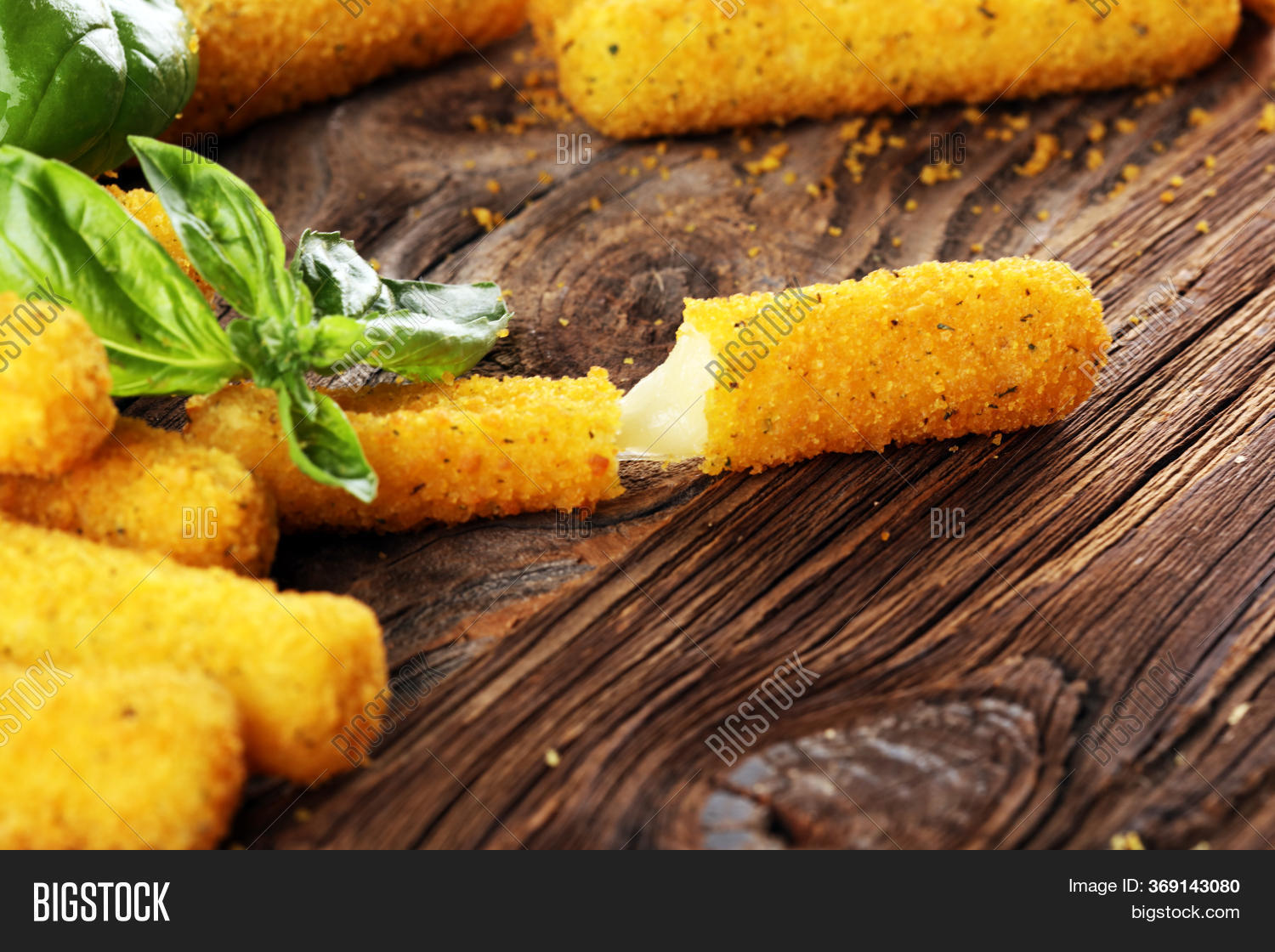 Breaded Mozzarella Image & Photo (Free Trial) | Bigstock