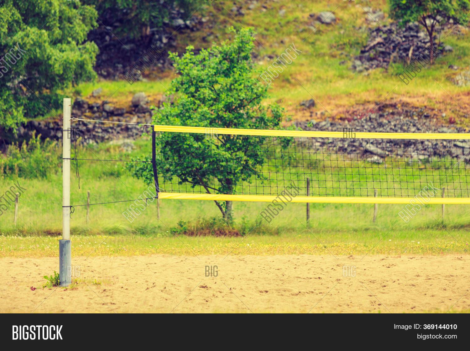 Volleyball Yellow Net Image & Photo (Free Trial) | Bigstock