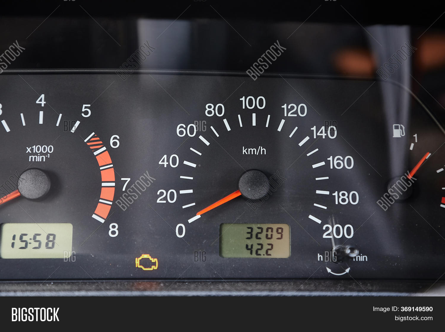 Speedometer Old, Image & Photo (Free Trial) | Bigstock