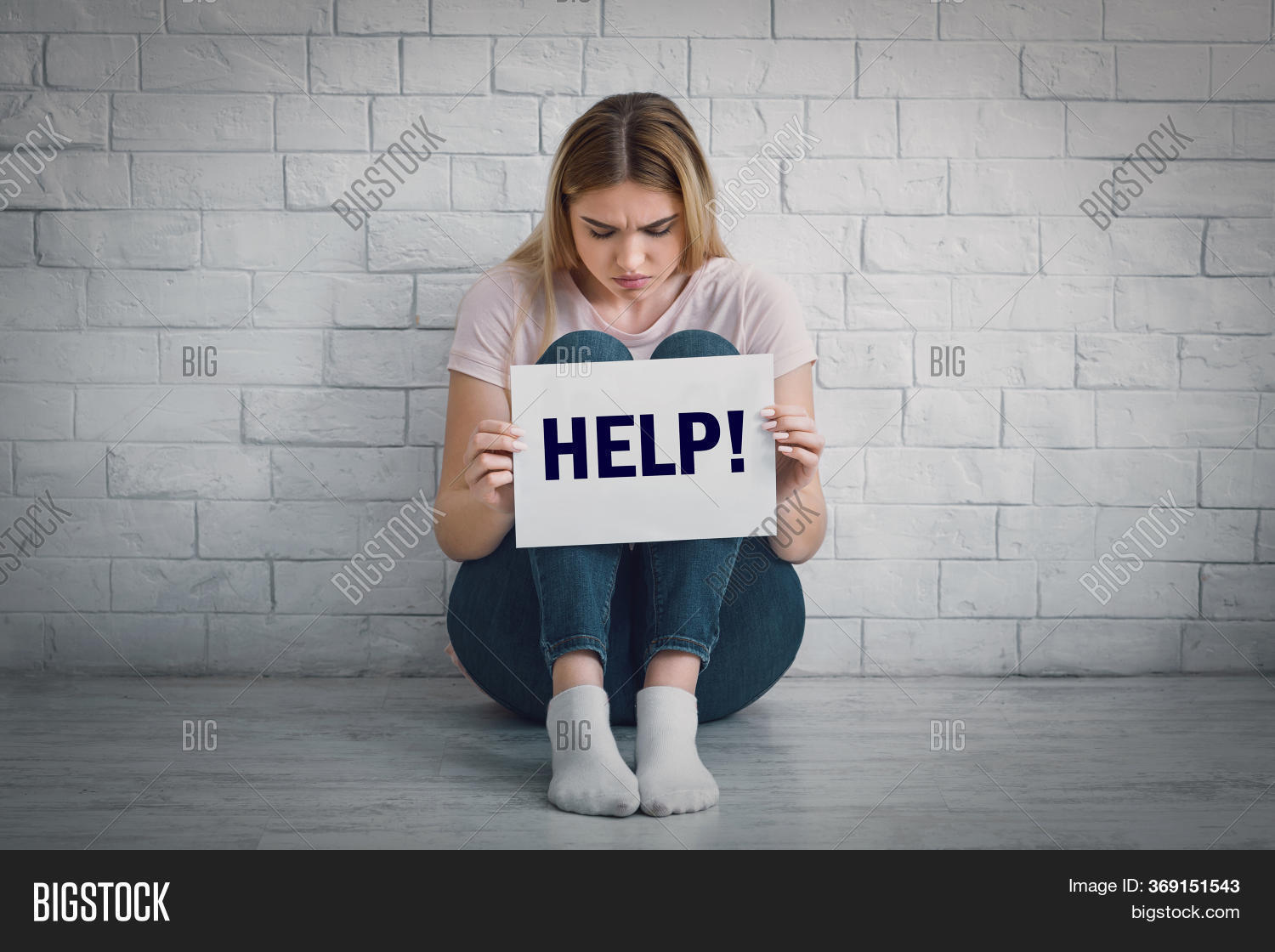 Request Help. Scared Image & Photo (Free Trial) | Bigstock