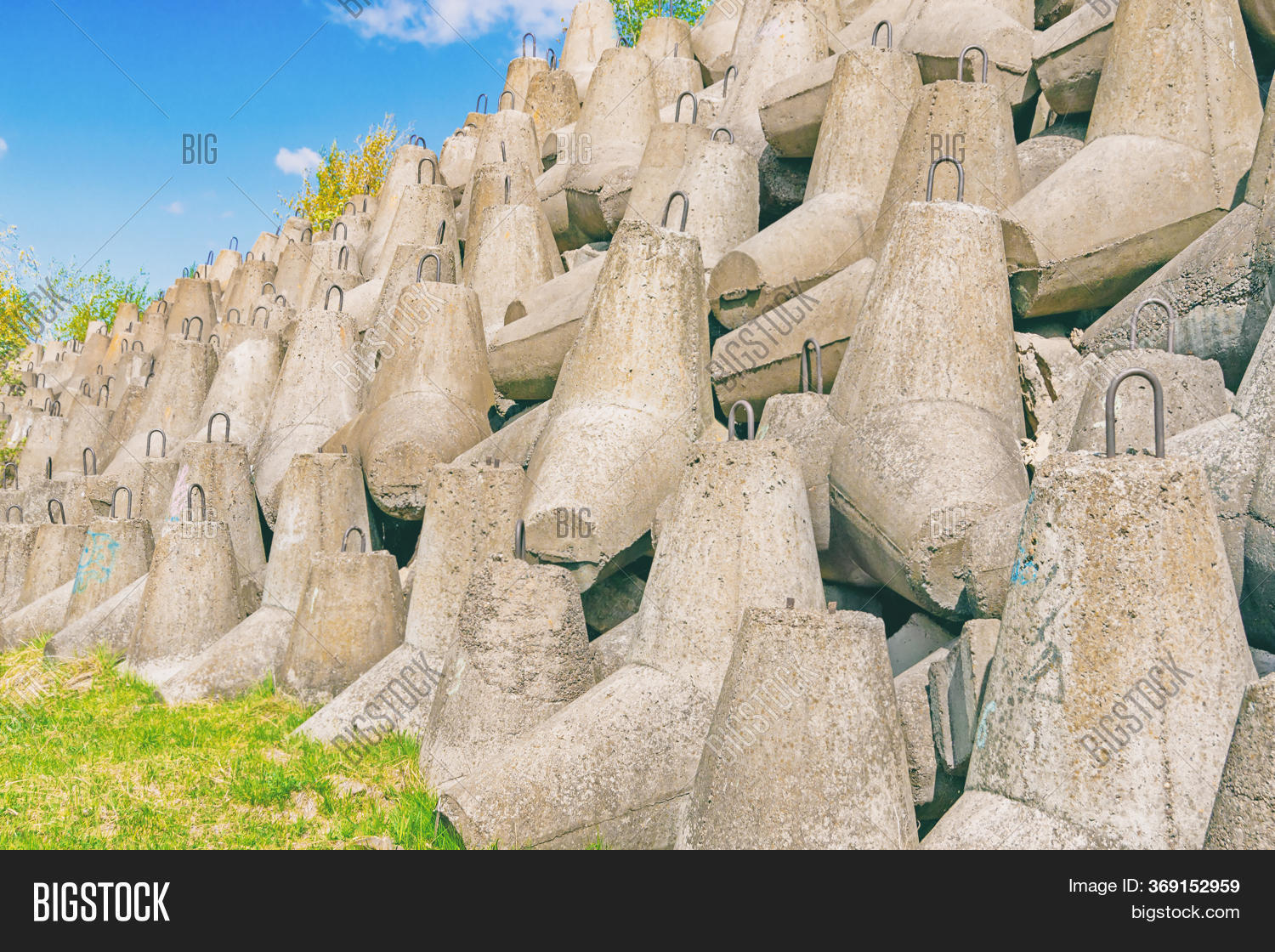 Concrete Tetrapod Image & Photo (Free Trial) | Bigstock