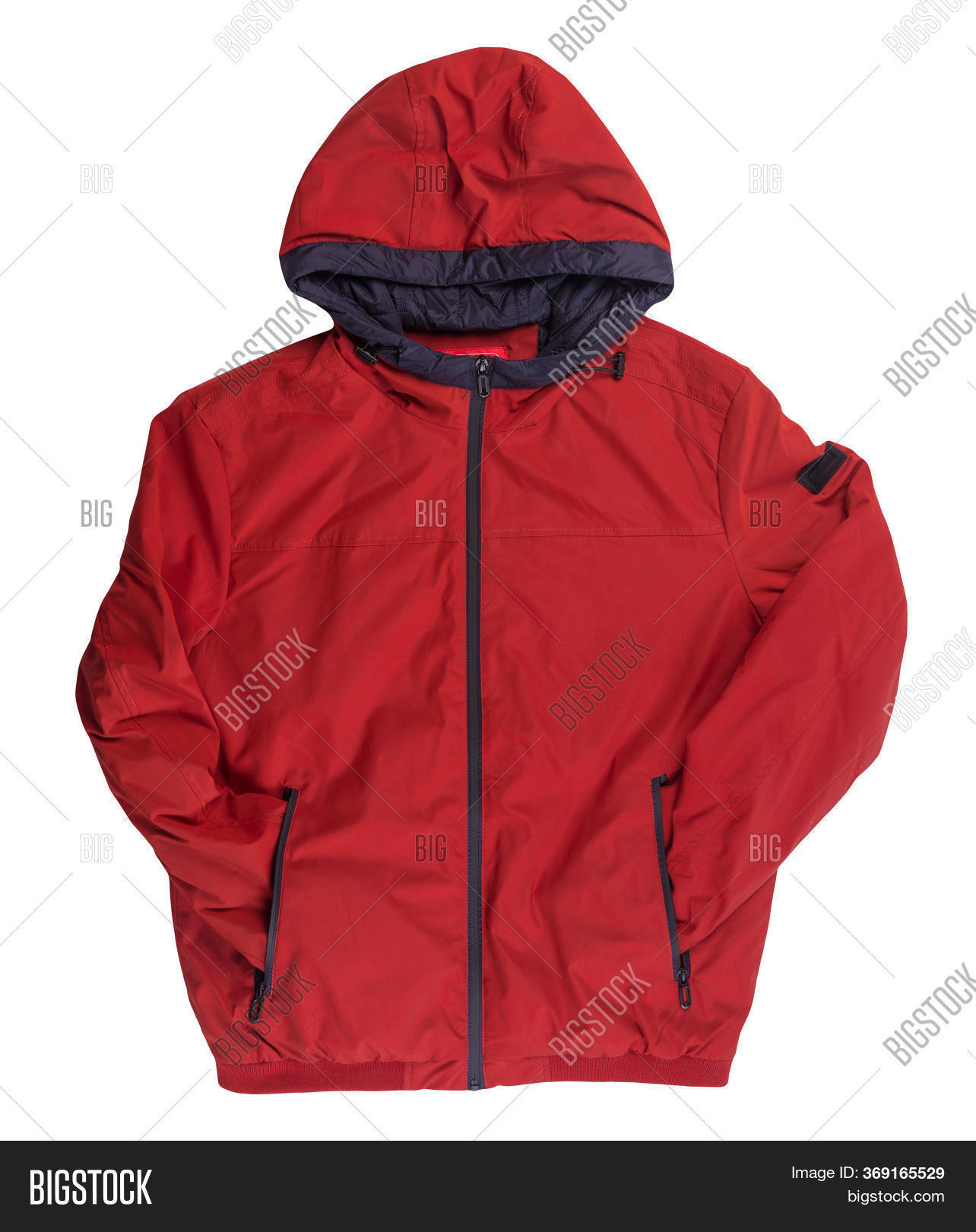 Male Red Jacket Zipper Image & Photo (Free Trial) | Bigstock