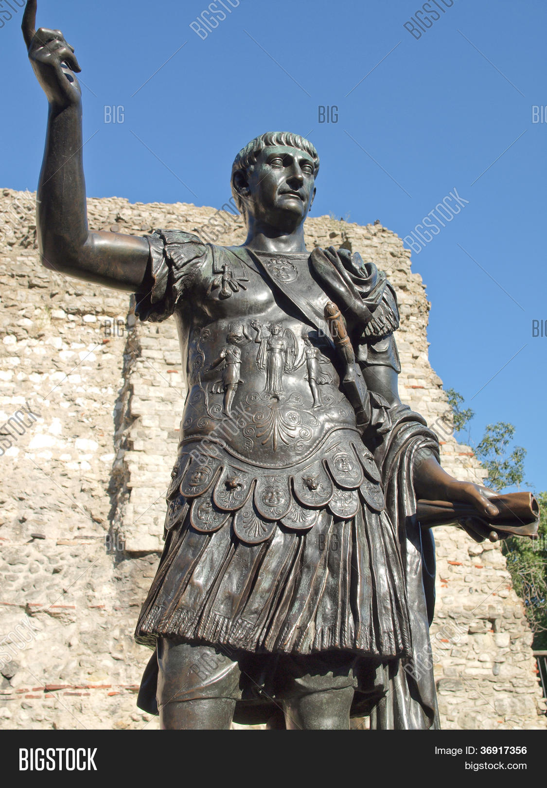 Emperor Trajan Statue Image & Photo (Free Trial) | Bigstock