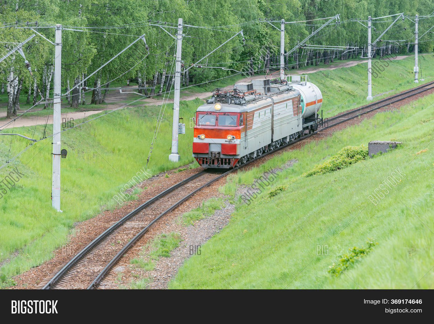 Freight Train Moves By Image & Photo (Free Trial) | Bigstock