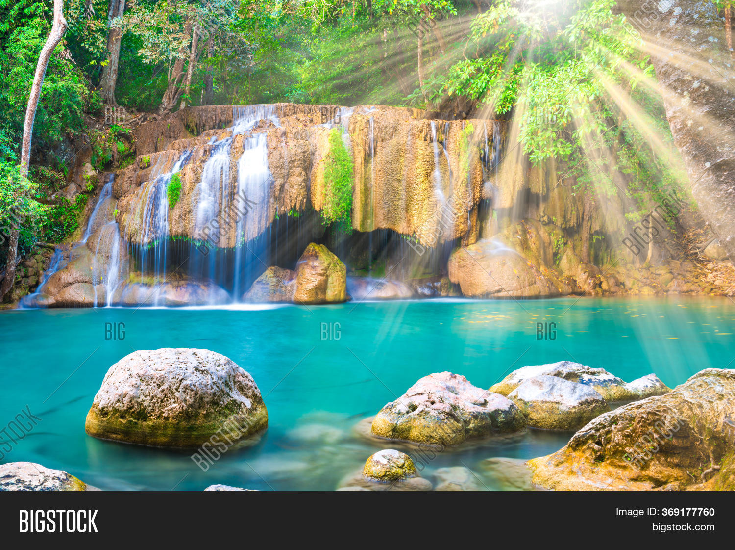 Tropical Waterfall Image & Photo (Free Trial) | Bigstock