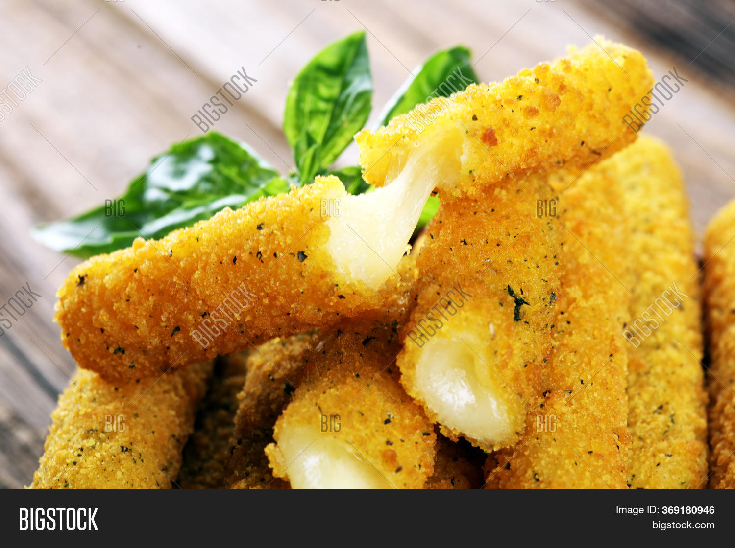 Breaded Mozzarella Image & Photo (Free Trial) | Bigstock