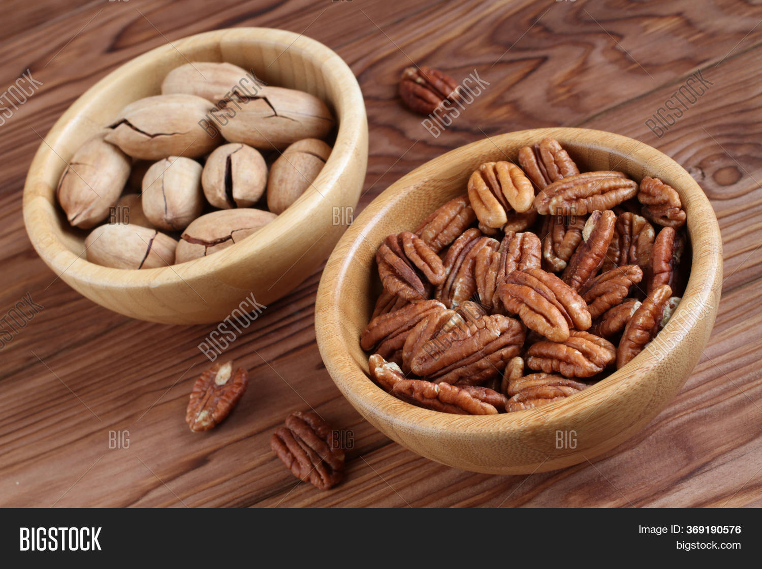 Peeled Pecan Nuts Image & Photo (Free Trial) | Bigstock