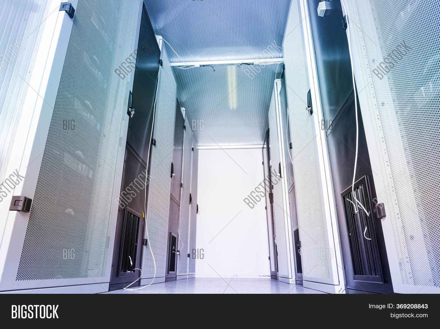 Data Center Row Server Image & Photo (Free Trial) | Bigstock