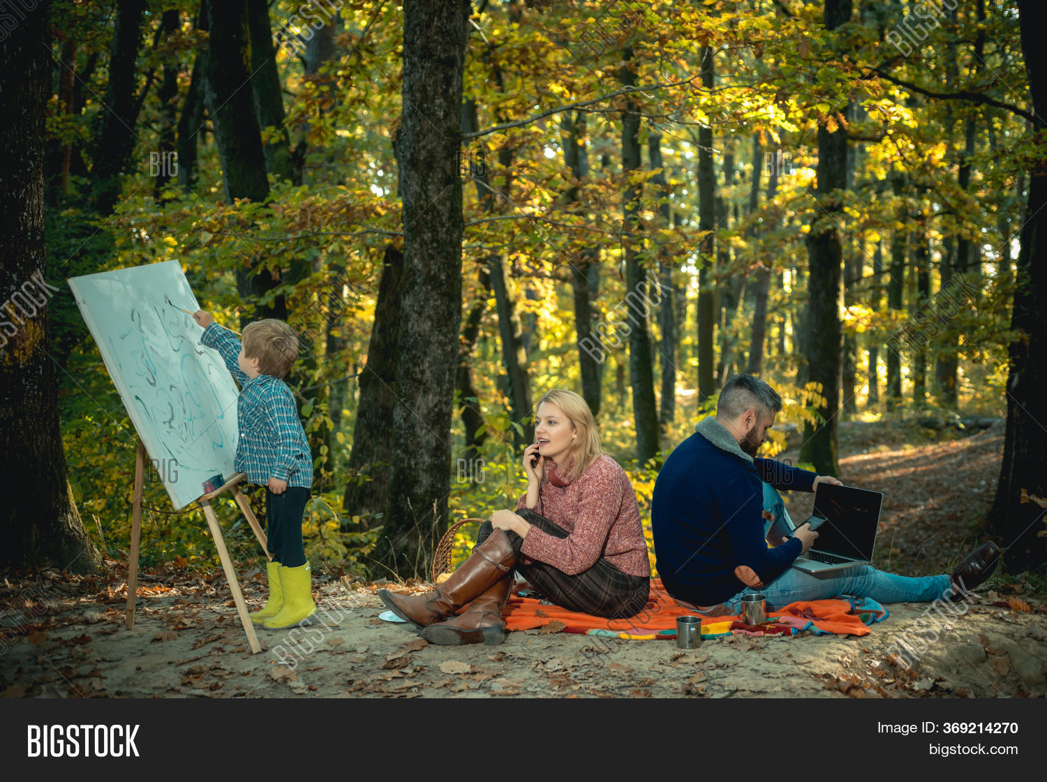 Outdoor Family Image & Photo (Free Trial) | Bigstock