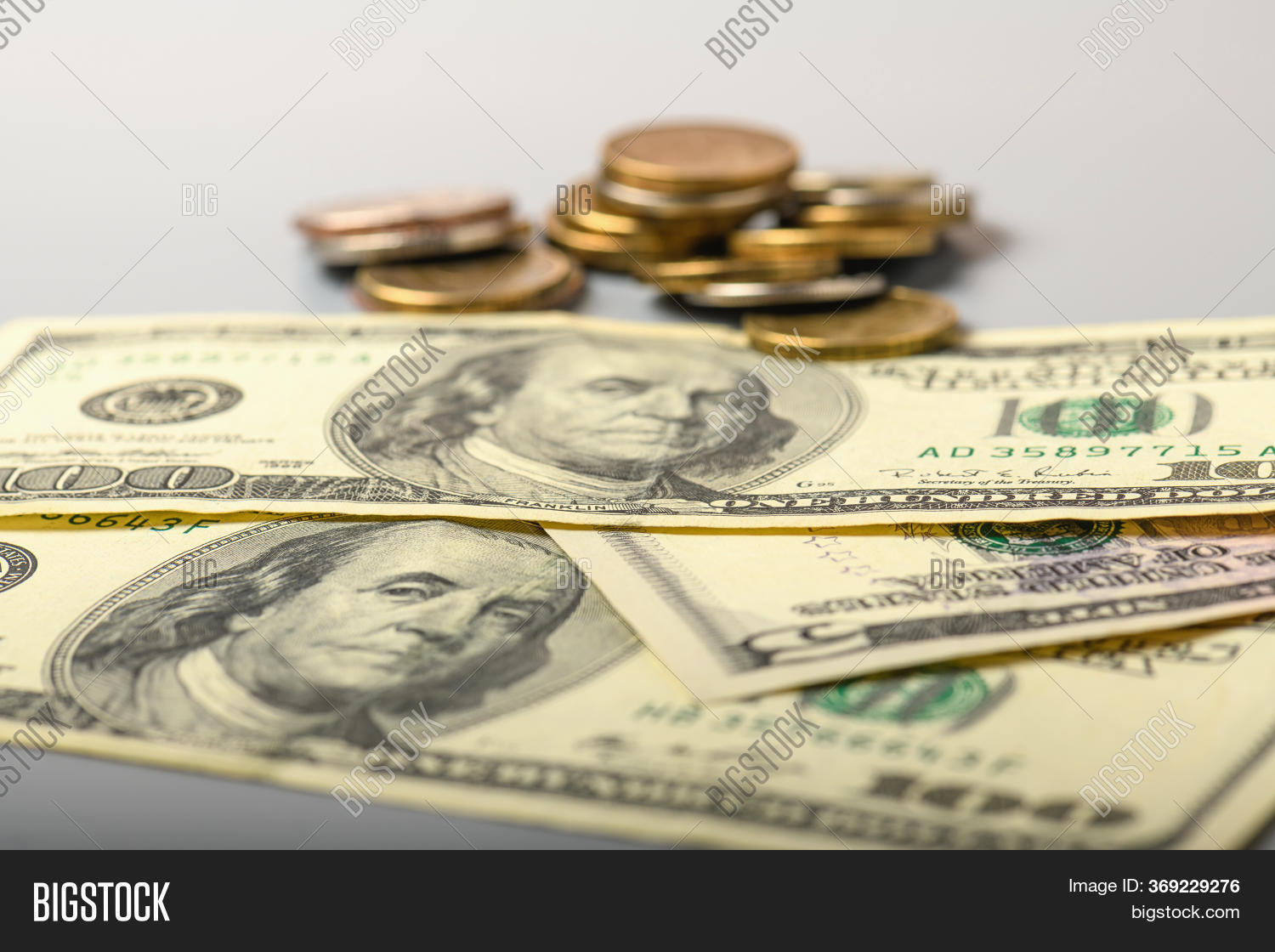 Cash Banknotes Coins Image & Photo (Free Trial) | Bigstock