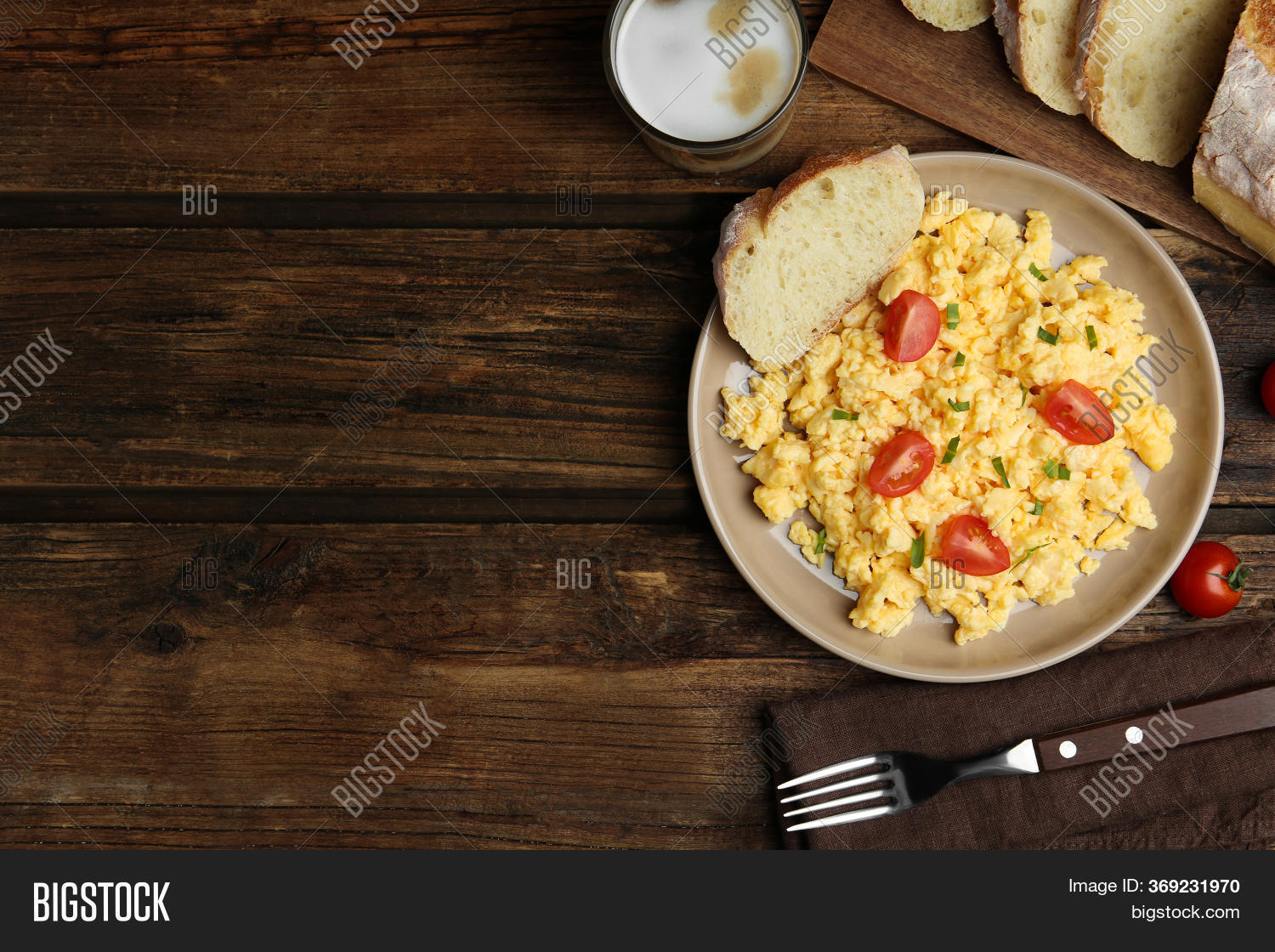 Tasty Scrambled Eggs Image & Photo (Free Trial) | Bigstock