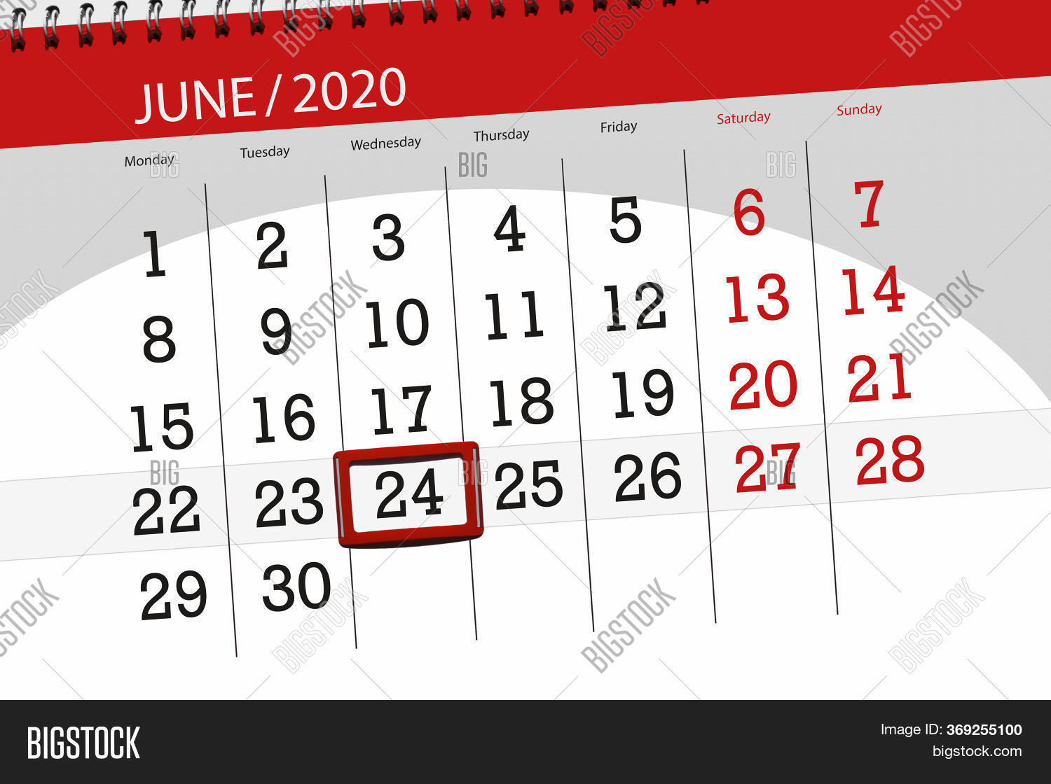 Calendar Planner Month Image & Photo (Free Trial) | Bigstock