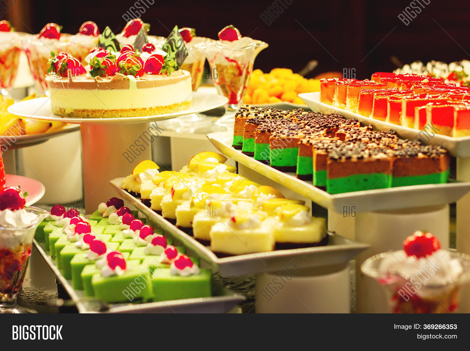 Showcase Many Cakes. Image & Photo (Free Trial) | Bigstock