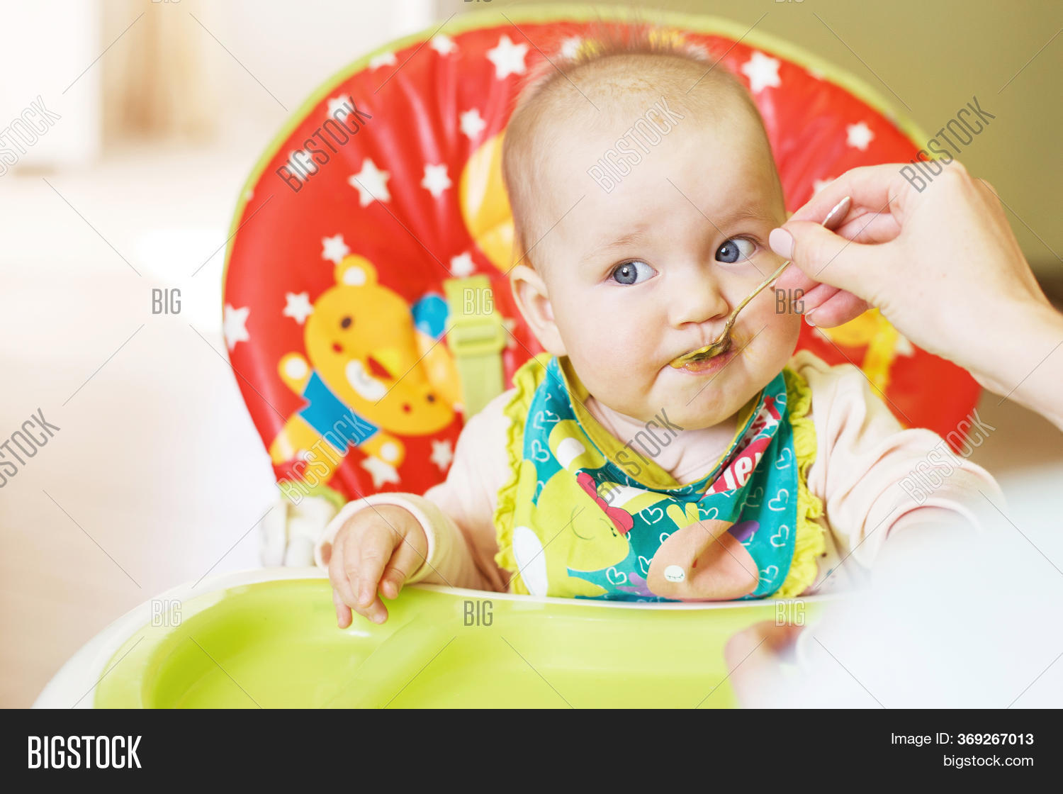 Mom Feeds Funny Baby Image & Photo (Free Trial) | Bigstock