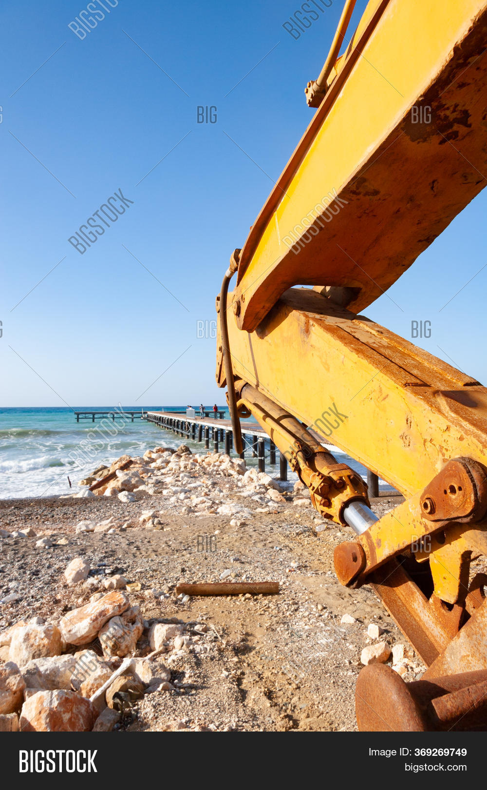 Scoop Excavator Set Image & Photo (Free Trial) | Bigstock