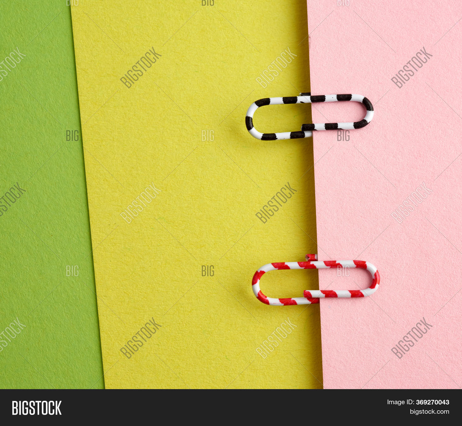 Two Metal Paper Clips Image & Photo (Free Trial) | Bigstock