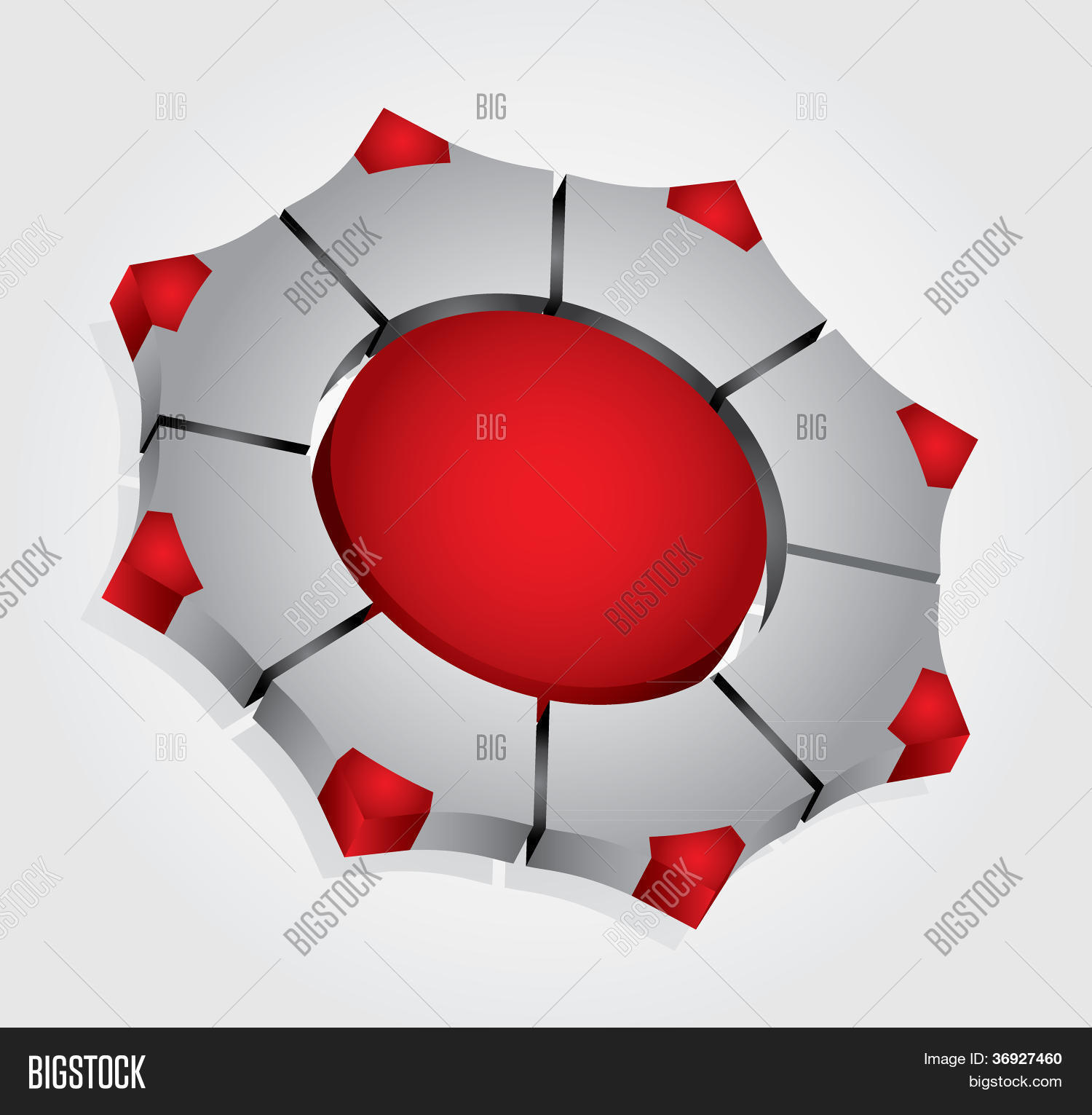 Color Star Template Vector & Photo (Free Trial) | Bigstock