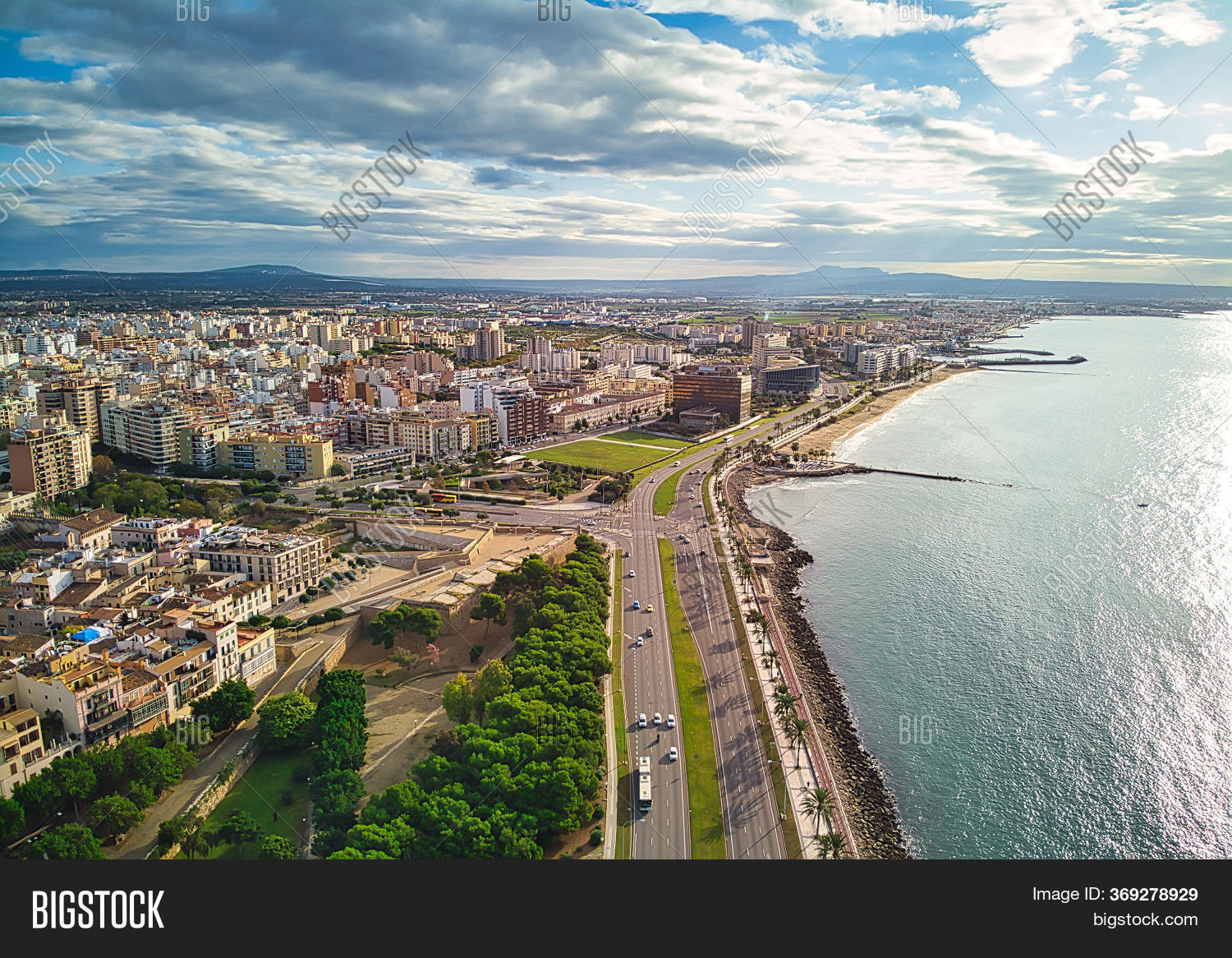 Aerial Panorama Palma Image & Photo (Free Trial) | Bigstock