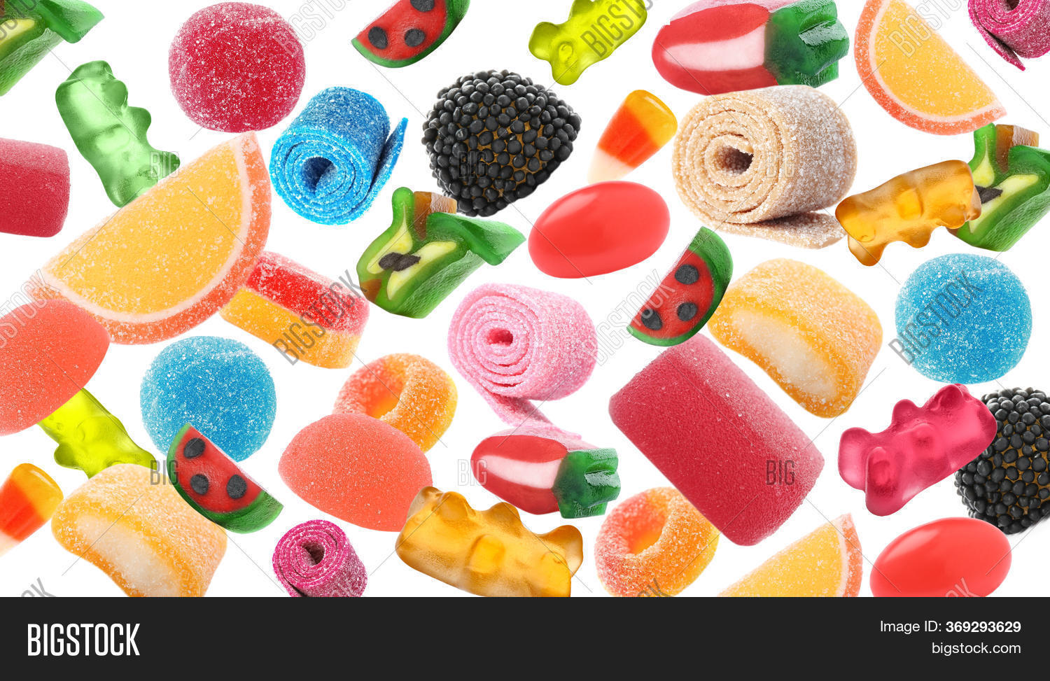 Set Different Jelly Image & Photo (Free Trial) | Bigstock