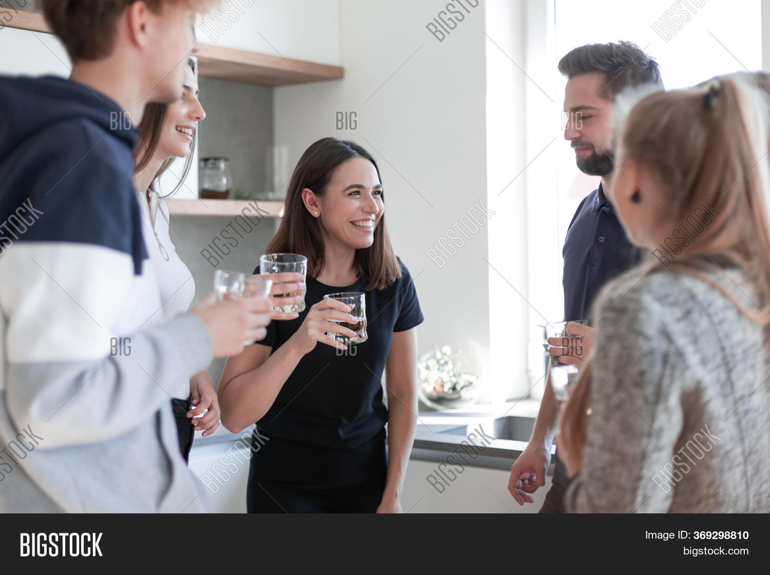 Happy Friends Cheering Image & Photo (Free Trial) | Bigstock