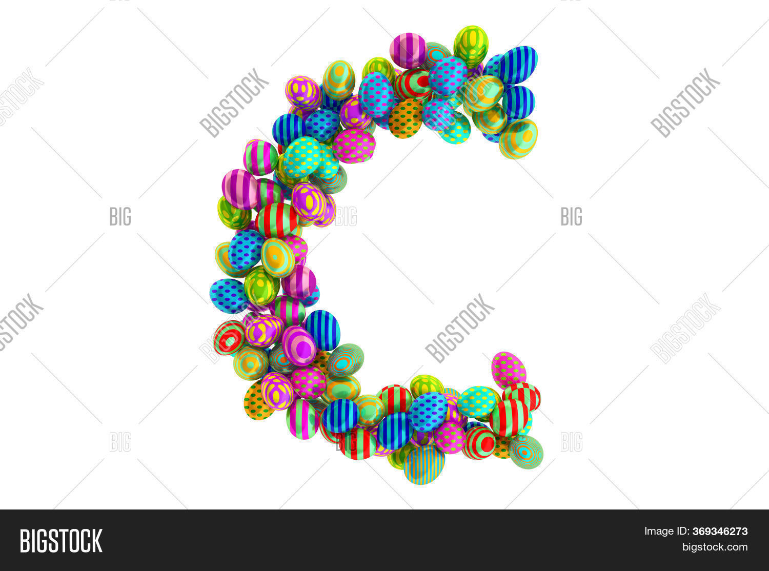 Letter C Colored Image & Photo (Free Trial) | Bigstock