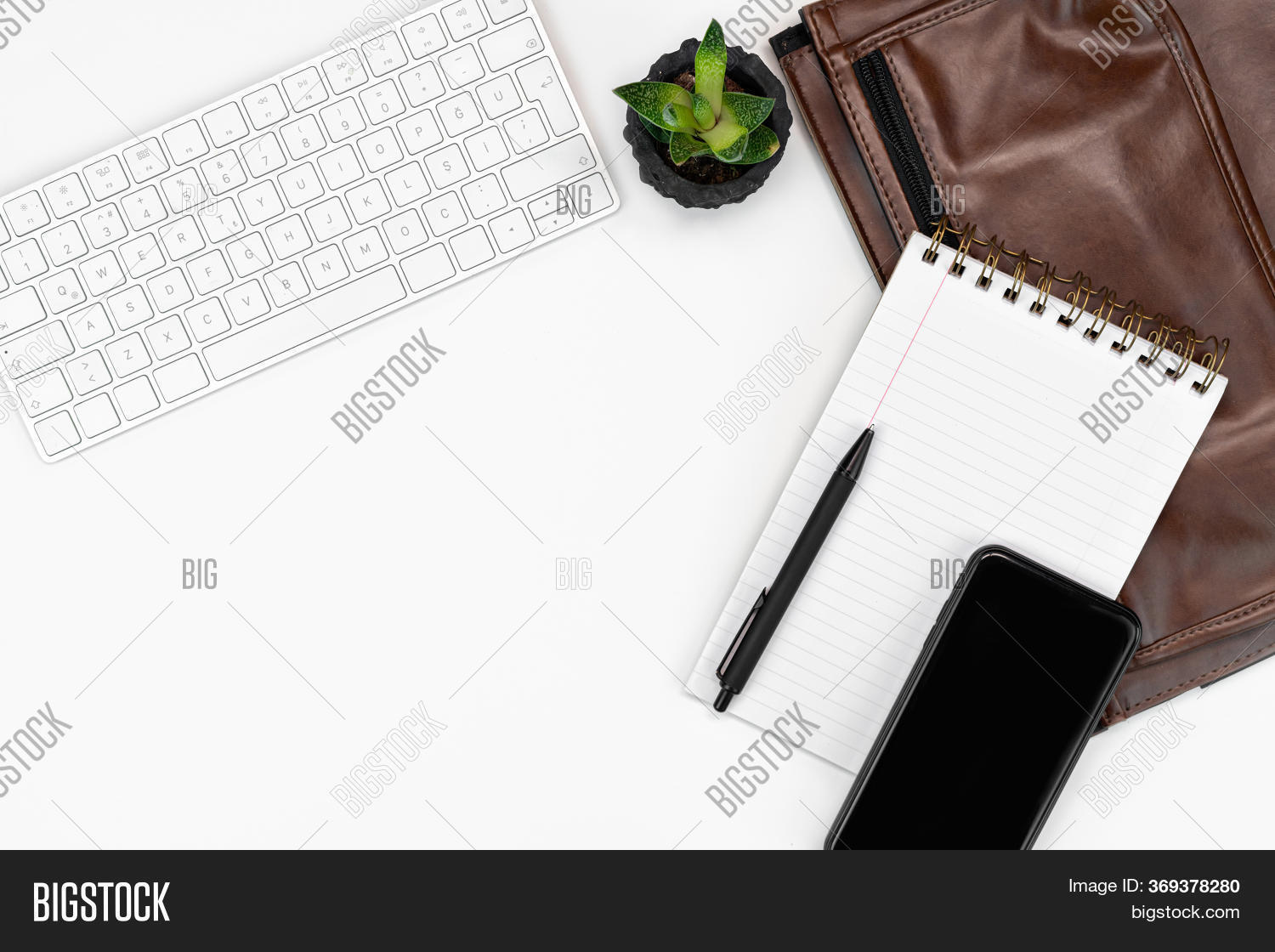 Flatlay White Office Image & Photo (Free Trial) | Bigstock