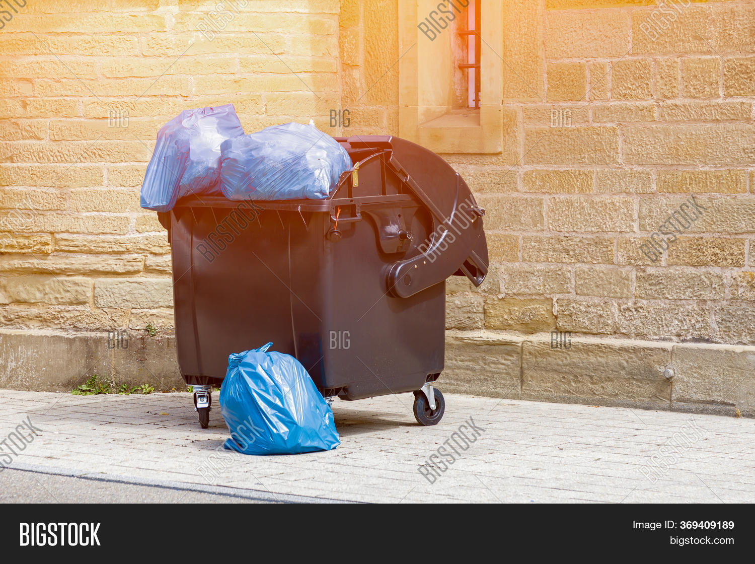 Black Plastic Dumpster Image & Photo (Free Trial) | Bigstock