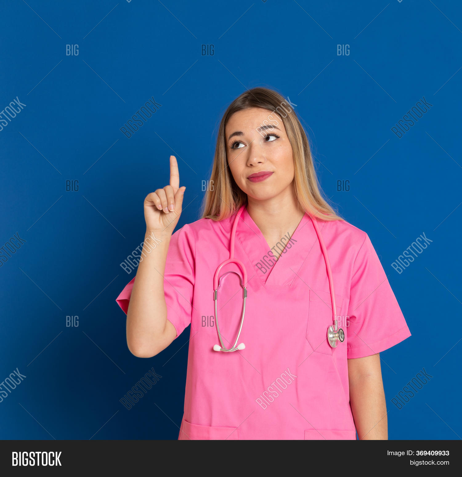 Blonde Doctor Pink Image & Photo (Free Trial) | Bigstock