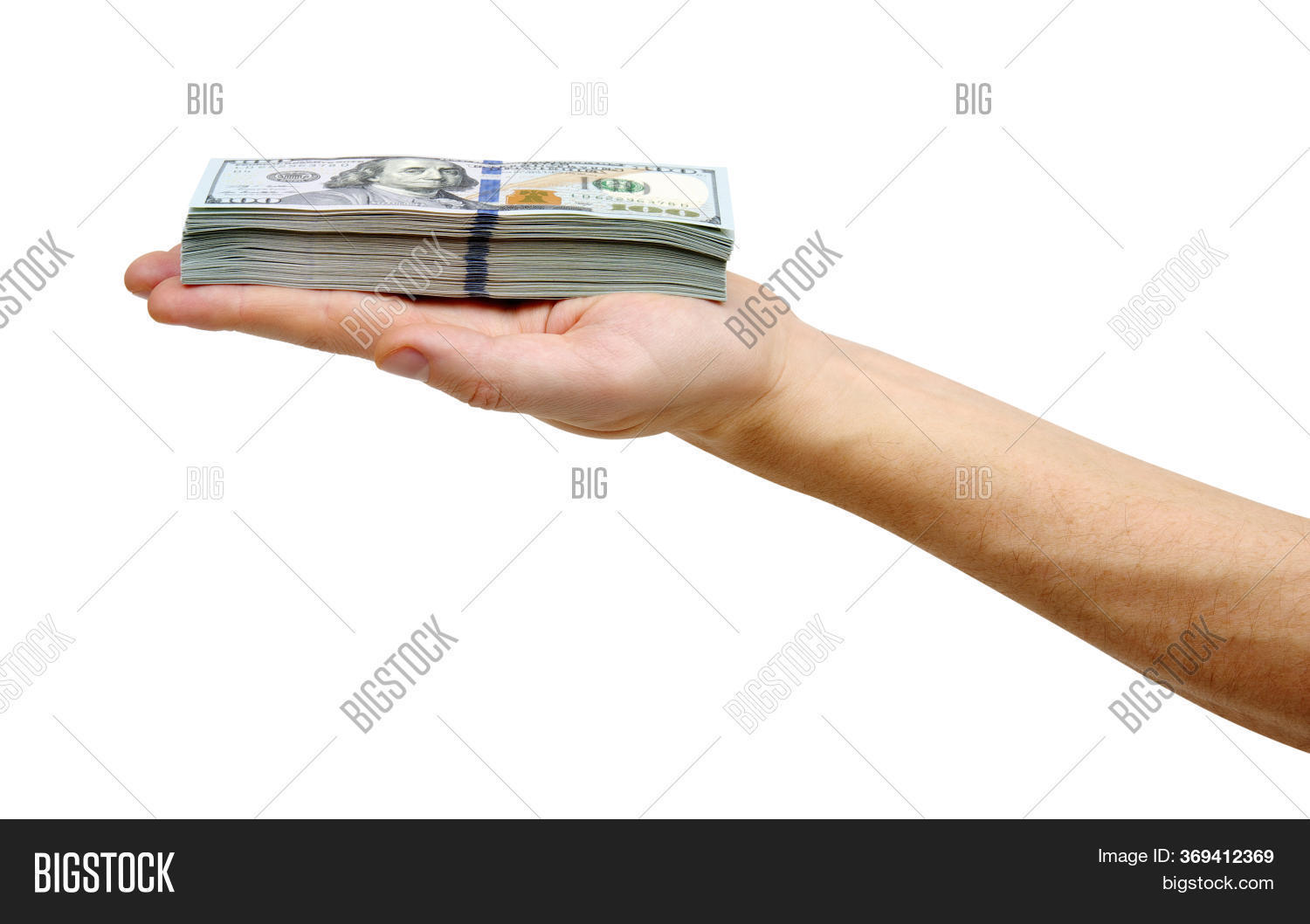 Money Hand Isolated On Image & Photo (Free Trial) | Bigstock