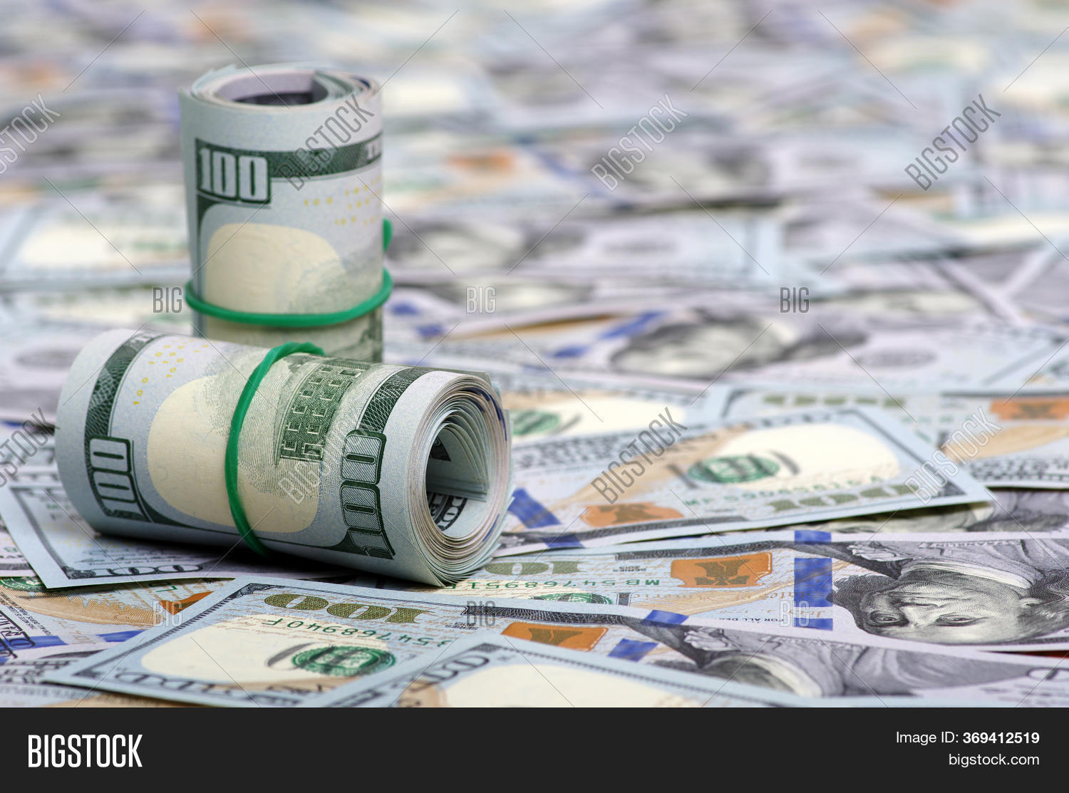 American Dollars Roll Image & Photo (Free Trial) | Bigstock