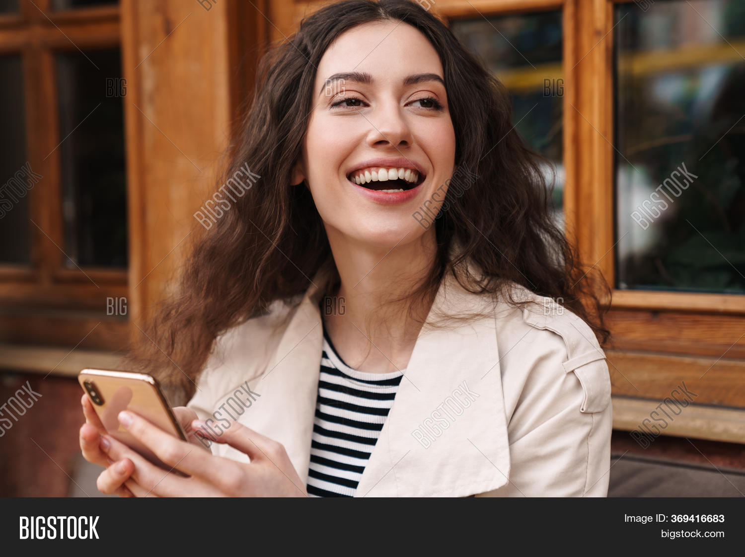 Image Happy Brunette Image & Photo (Free Trial) | Bigstock