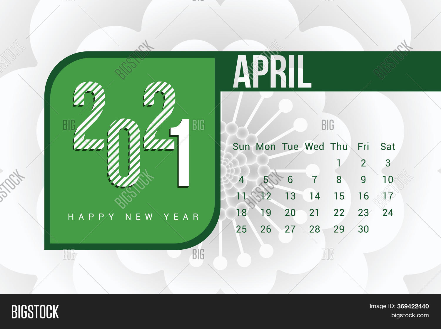 April 2021 Calendar Image & Photo (Free Trial) | Bigstock