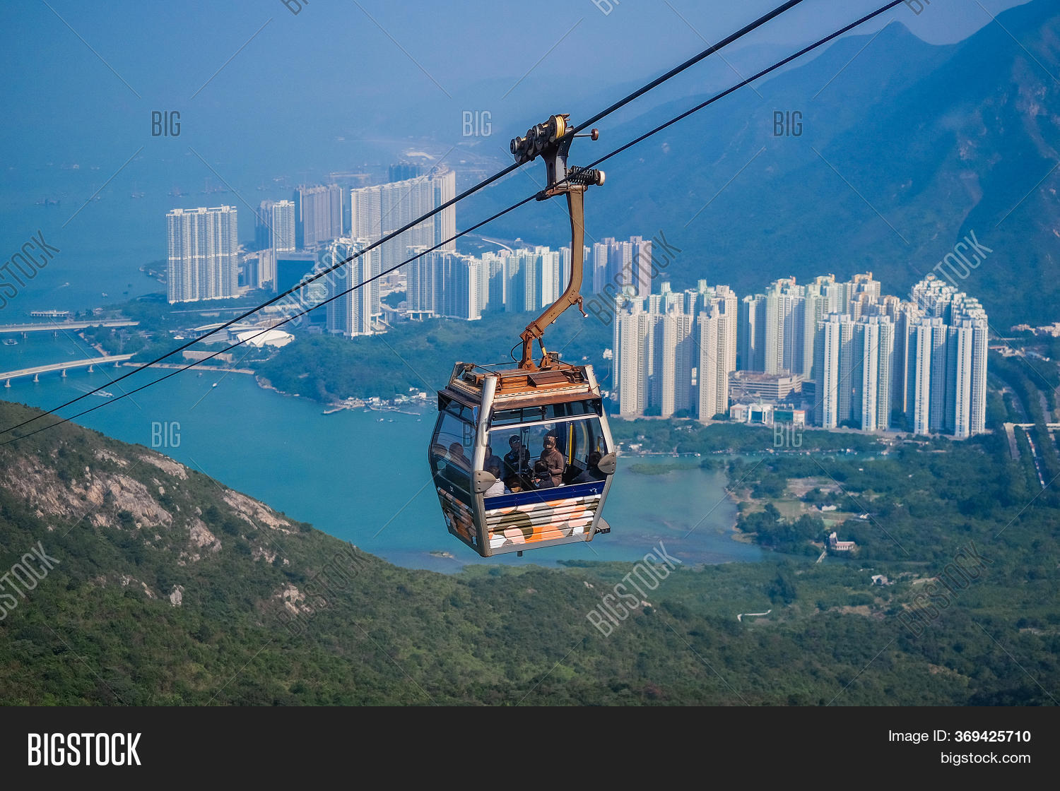 Top View Cable Car, Image & Photo (Free Trial) | Bigstock