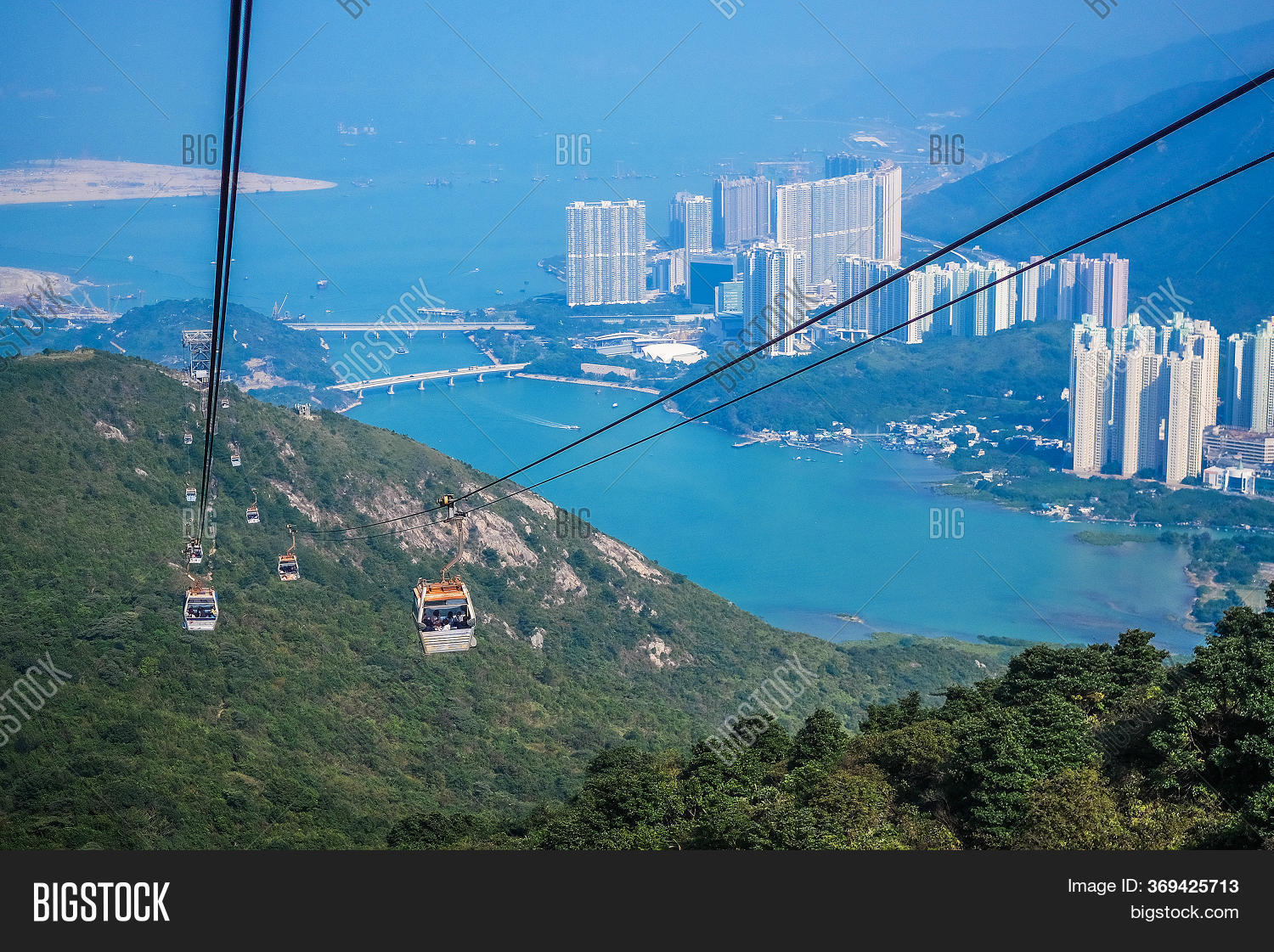 Top View Cable Car, Image & Photo (Free Trial) | Bigstock