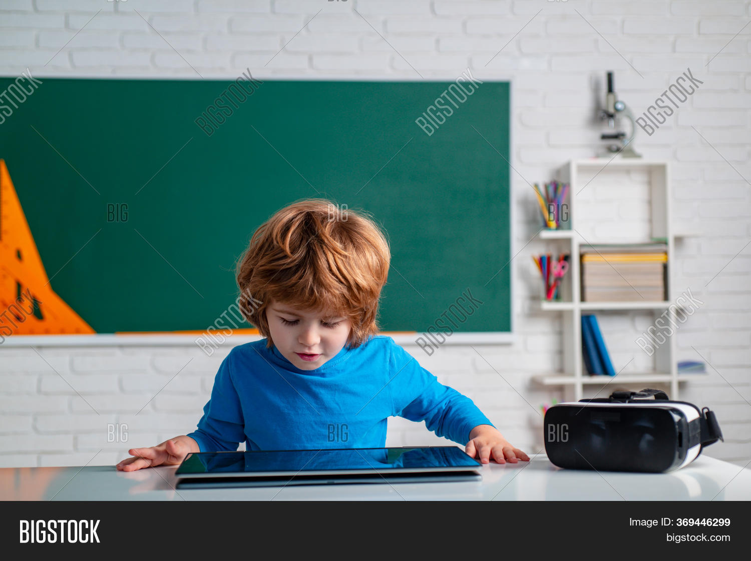 School Child Tablet Image & Photo (Free Trial) | Bigstock
