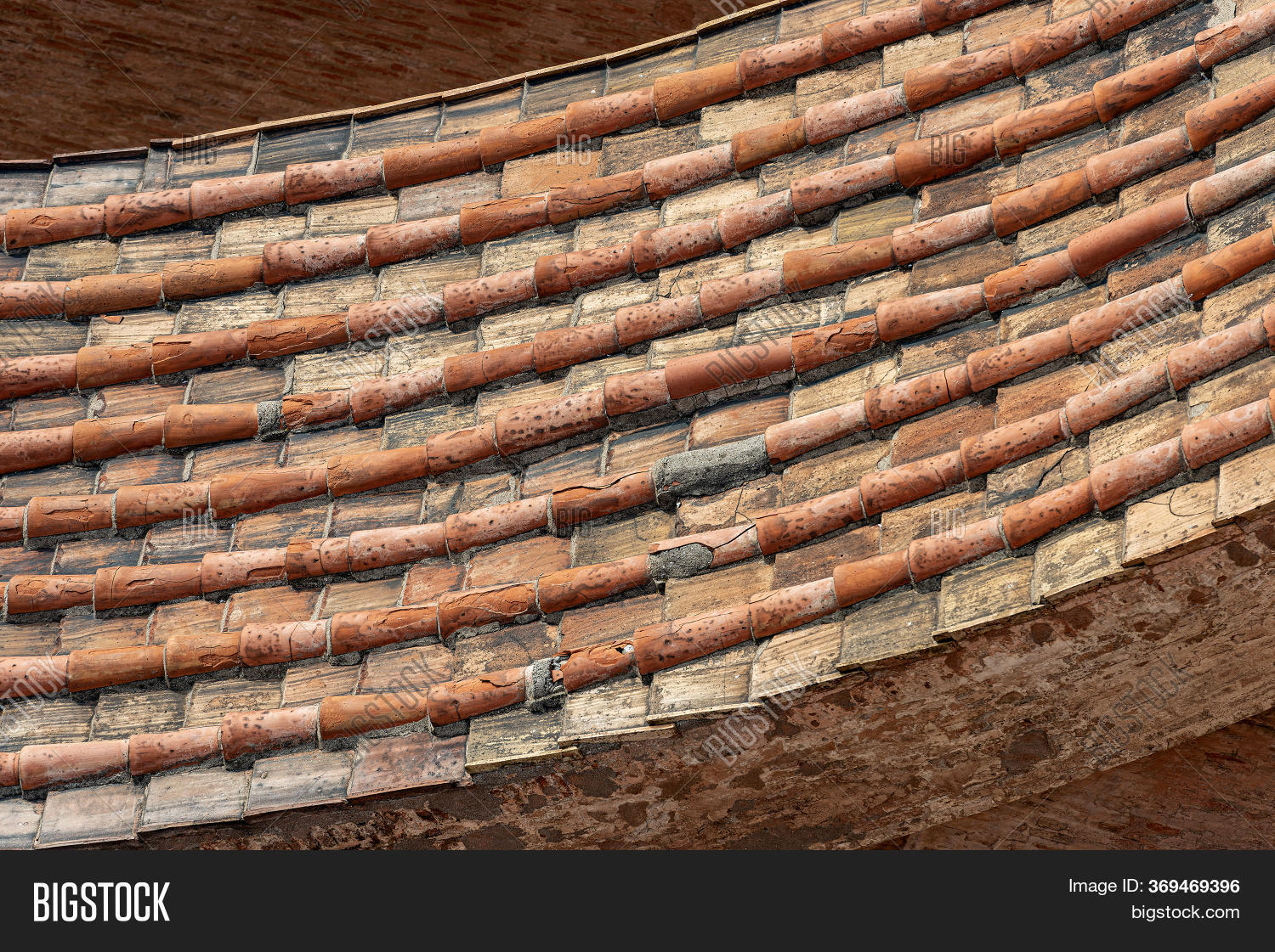 Pantiles. Closeup Roof Image & Photo (Free Trial) | Bigstock