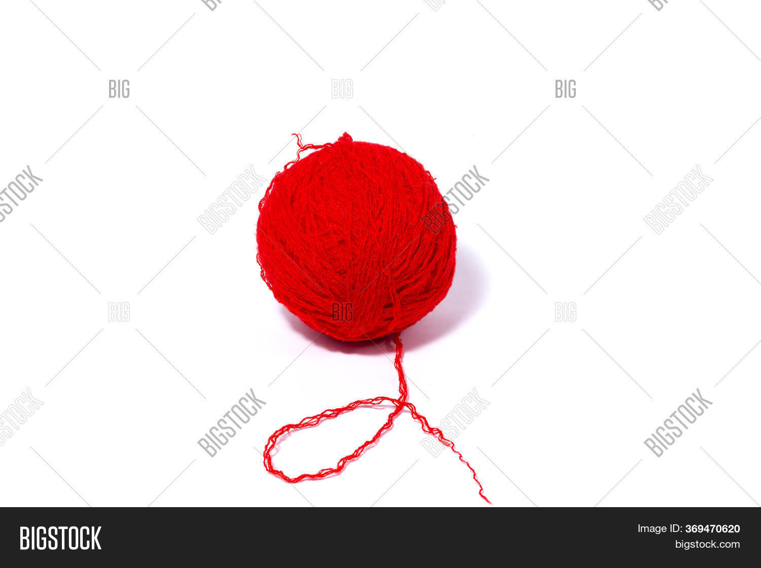 Red Ball Woolen Thread Image & Photo (Free Trial) | Bigstock