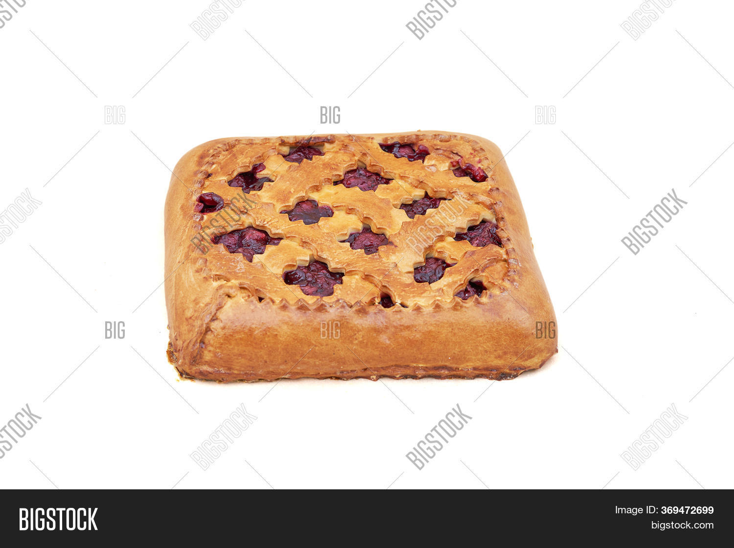 Square Pie Pastry Image & Photo (Free Trial) | Bigstock