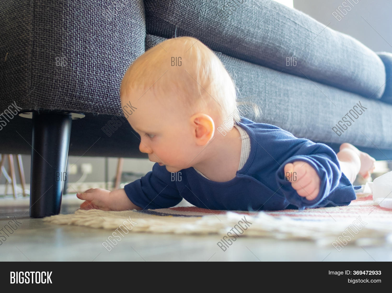 Curious Baby Crawling Image & Photo (Free Trial) | Bigstock