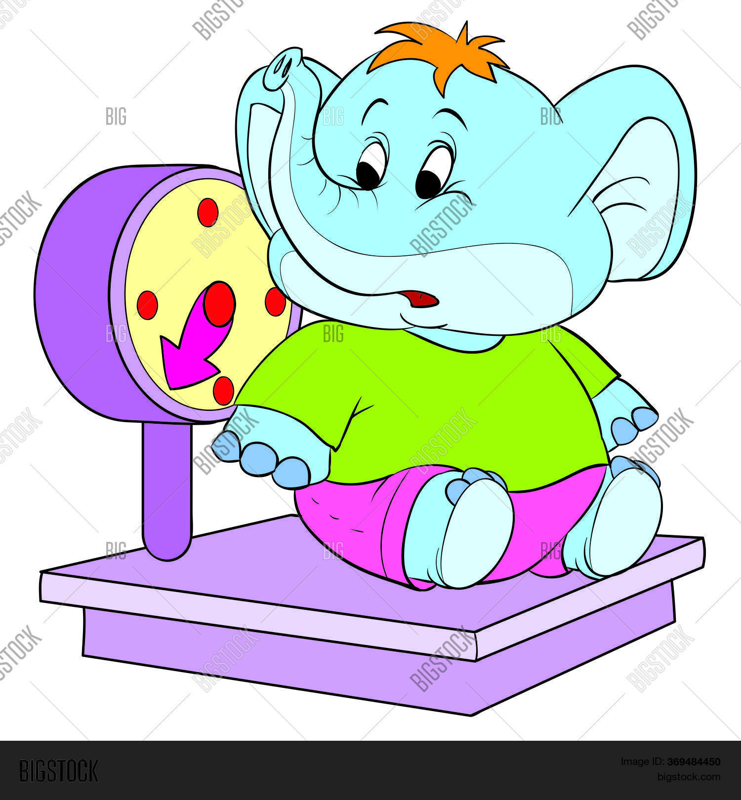 Cute Elephant Vector & Photo (Free Trial) | Bigstock