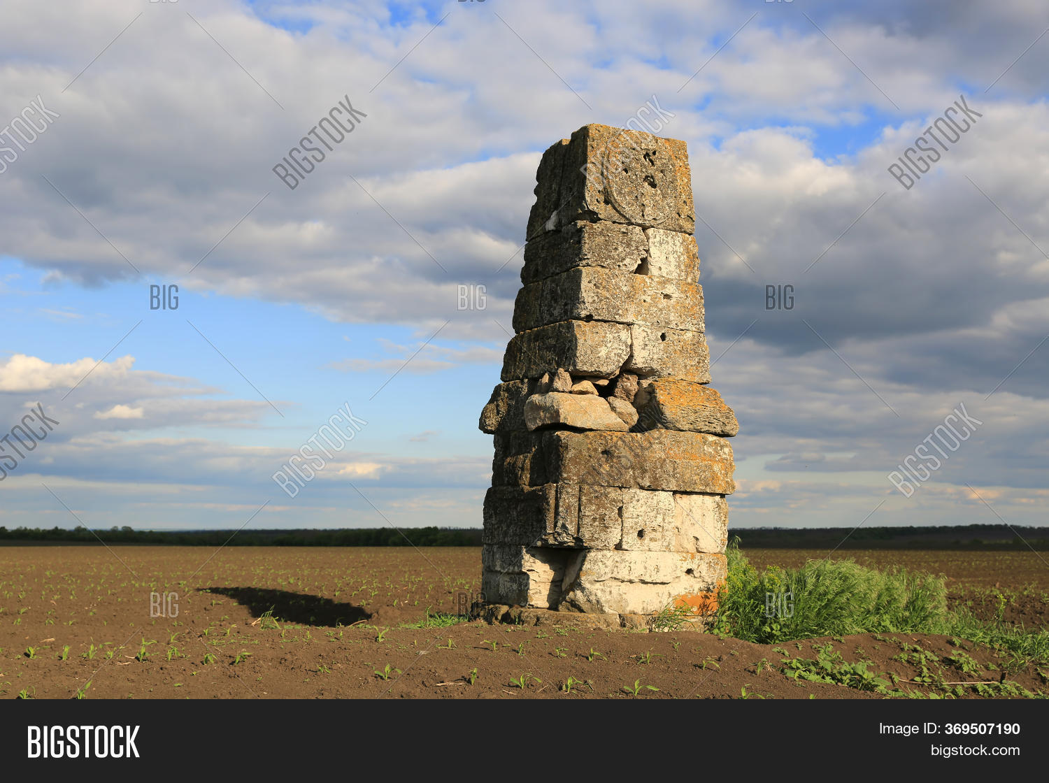 Ancient Stone Pillar Image & Photo (Free Trial) | Bigstock