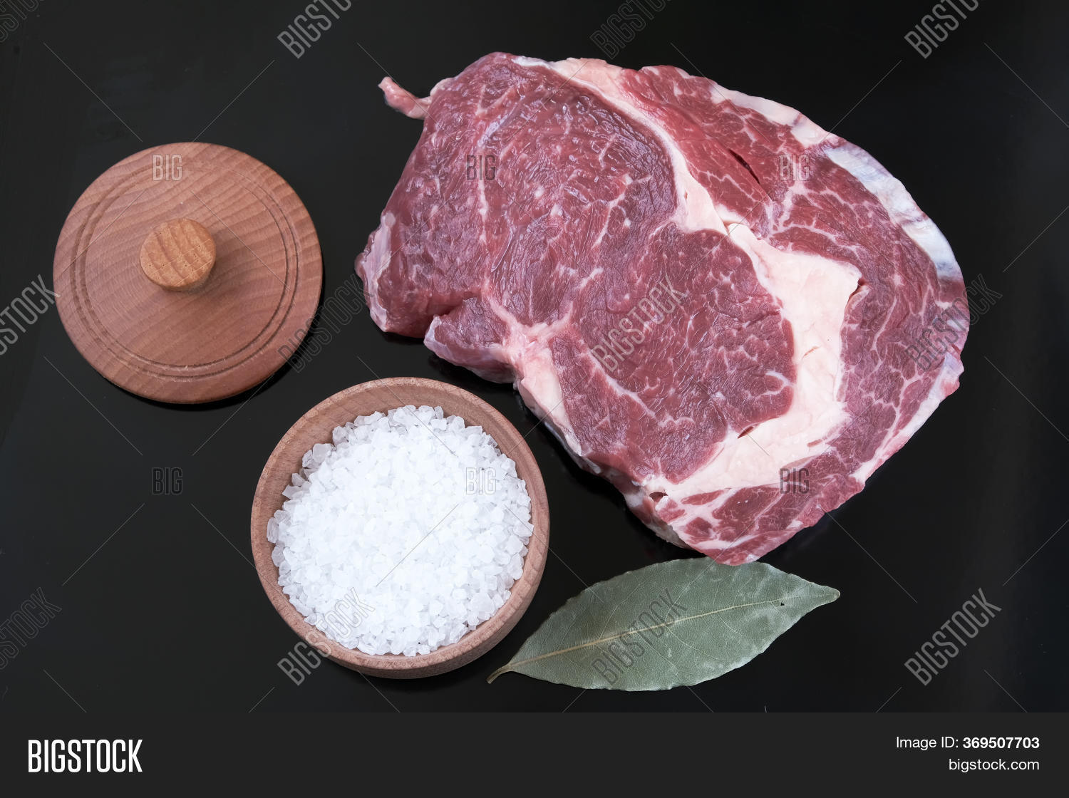Raw Ribeye Beef Steak Image & Photo (Free Trial) | Bigstock