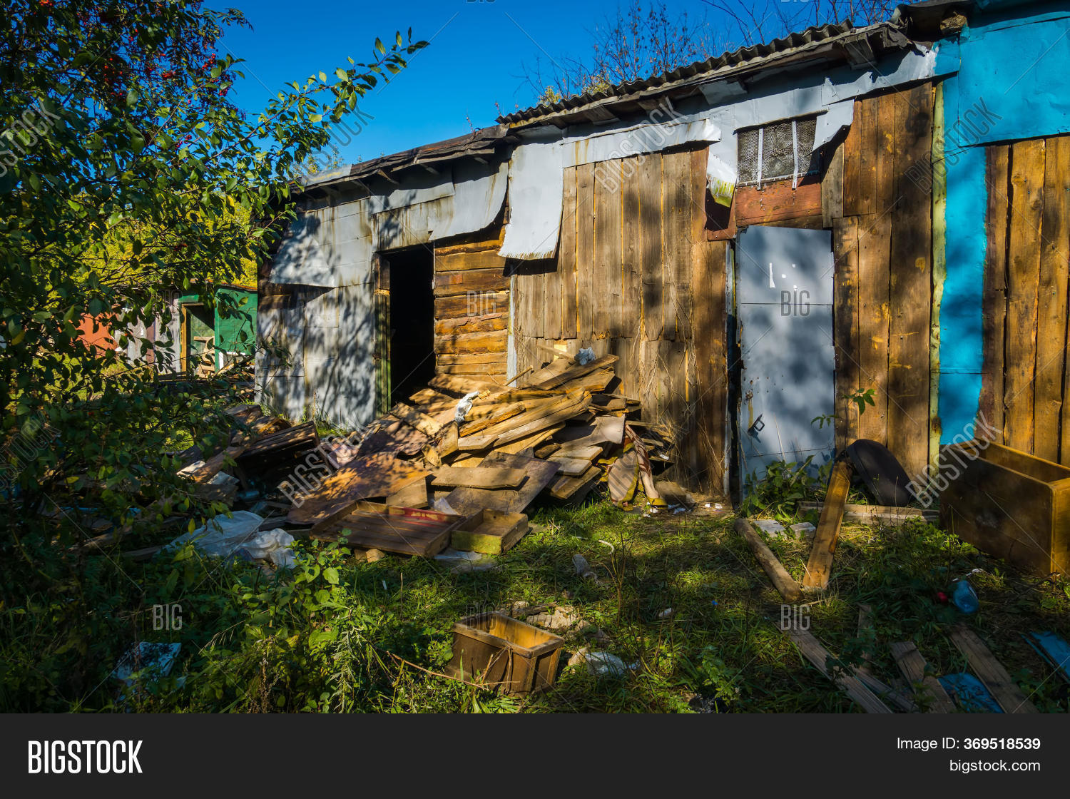 Old Broken Sheds Image & Photo (Free Trial) | Bigstock