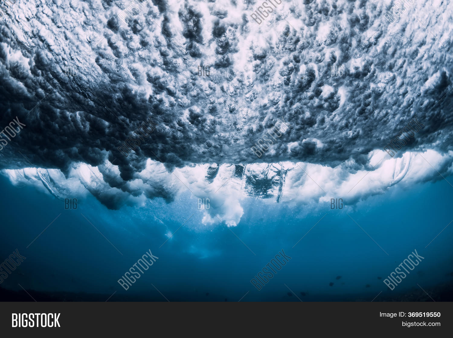 Ocean Wave Underwater Image & Photo (Free Trial) | Bigstock